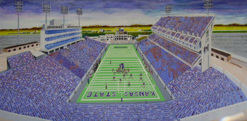 Kansas State University Football Stadium - KarenRobben.com